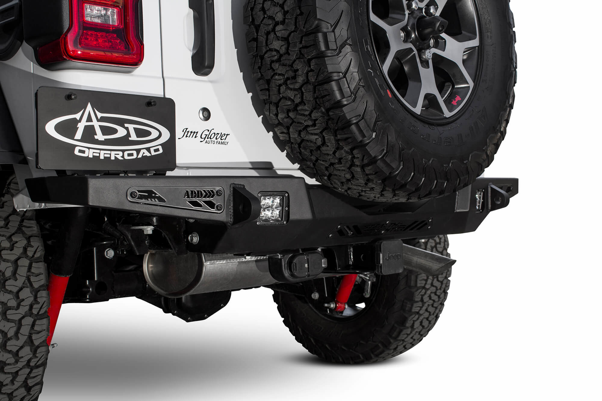 ADD Offroad Rear Stealth Fighter Bumper for 18-20 Jeep Wrangler JL ...
