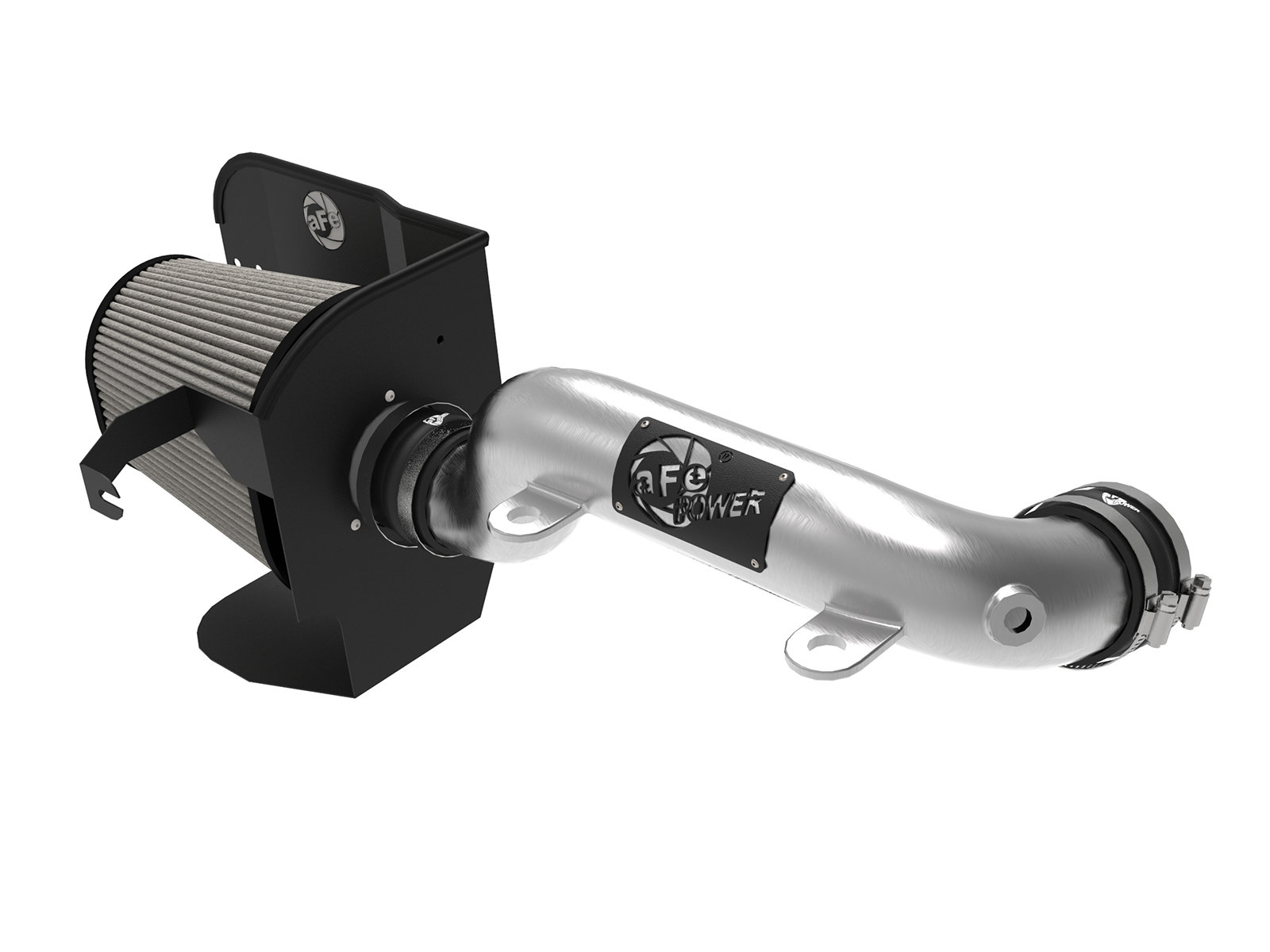 aFe Power Magnum Force Stage 2 Cold Air Intake System in Brushed for 18 ...