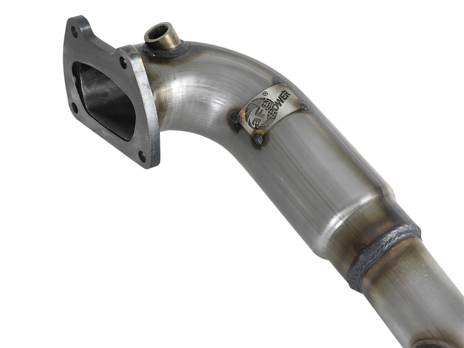 aFe Power 48-48025HN Twisted Steel Race Series Down Pipe for 18-20 Jeep ...