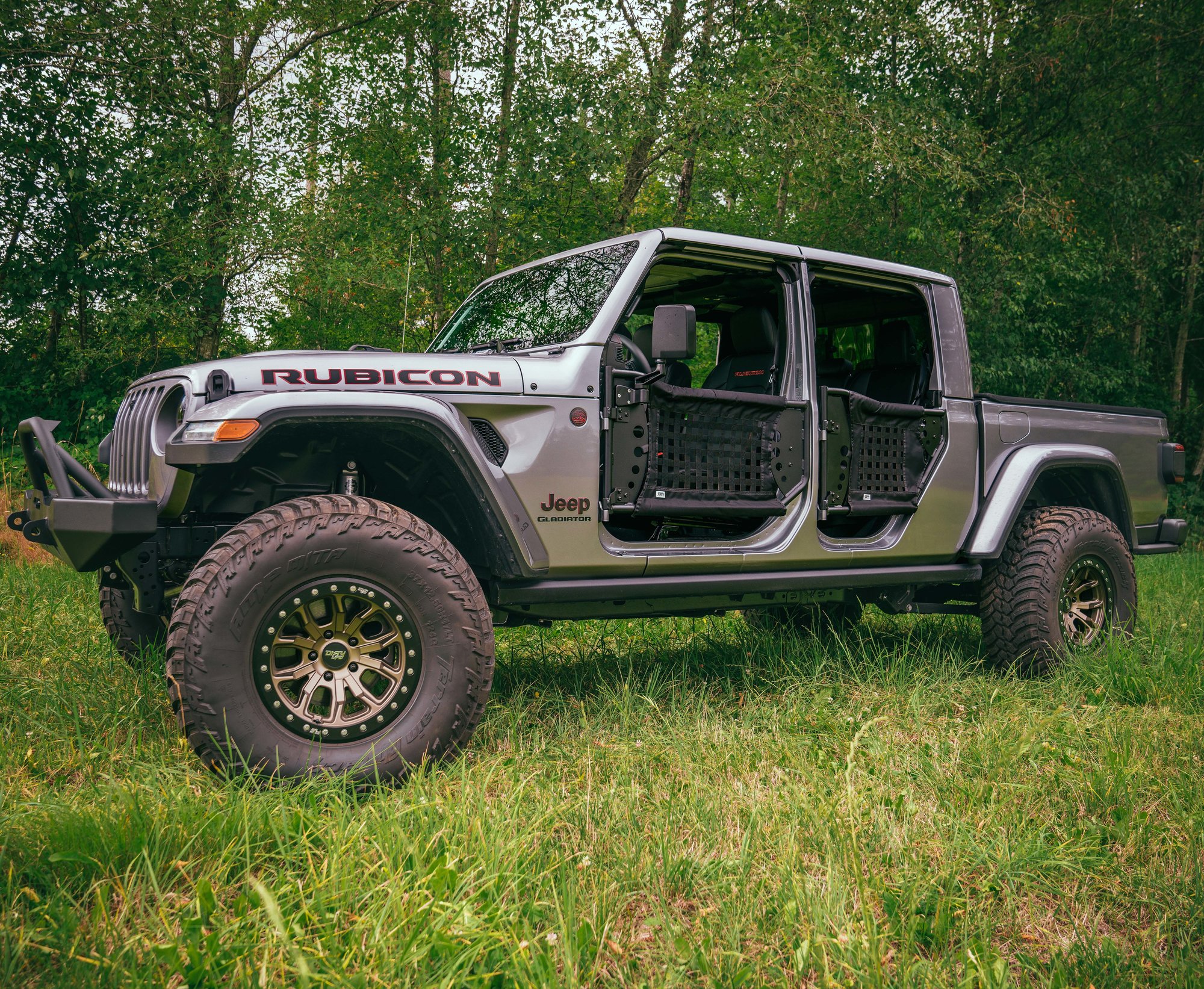 Body Armor JL-6150 Gen III Rear Trail Doors for 18-23 Jeep Wrangler JL ...