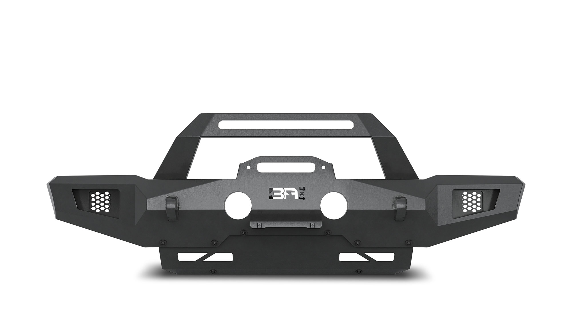 Body Armor Orion Front Bumper for 07-23 Jeep Wrangler JK, JL & Gladiator JT Mid-Width for 07-25 ...