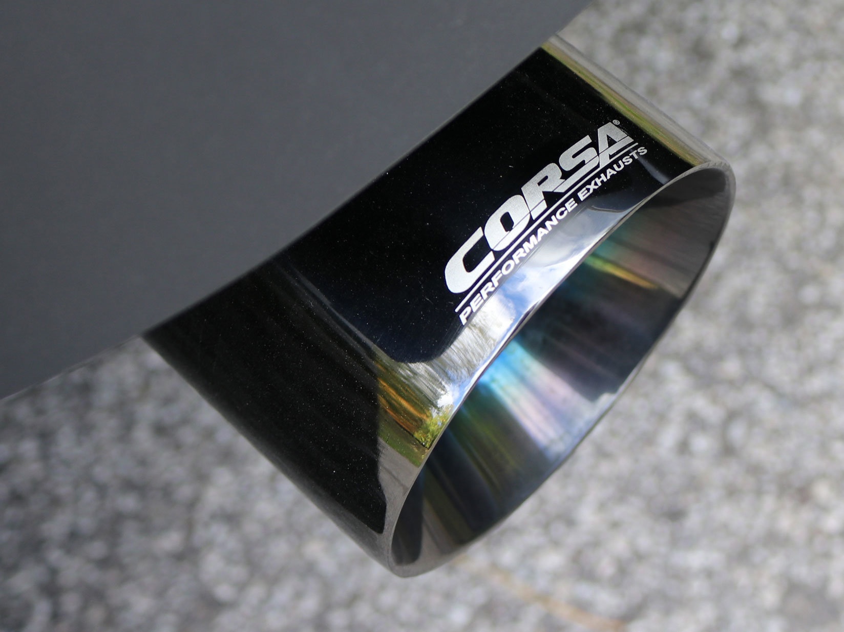 Corsa Performance Axle Back Exhaust System for 20-24 Gladiator JT with ...