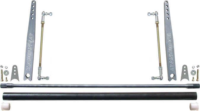 RockJock CE-9902A-20B Rear Aluminum Anti-Rock Sway Bar Kit for 97-06 ...