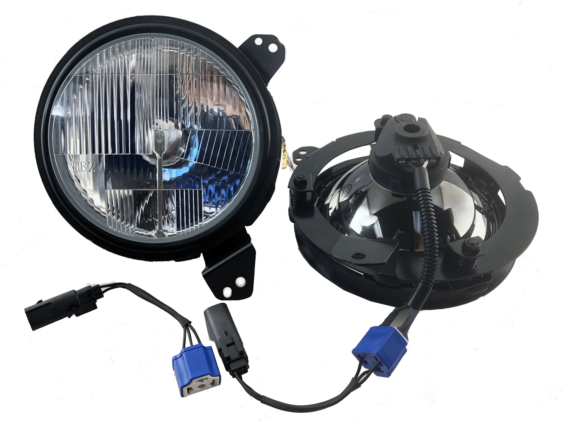 Delta Tech 01-1147-LEDS Waterproof DOT Hi/Lo LED Headlight Kit with ...