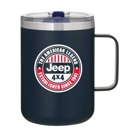 Jeep Merchandise Jeep American Legend Powder Coated Camper Mug -16oz ...