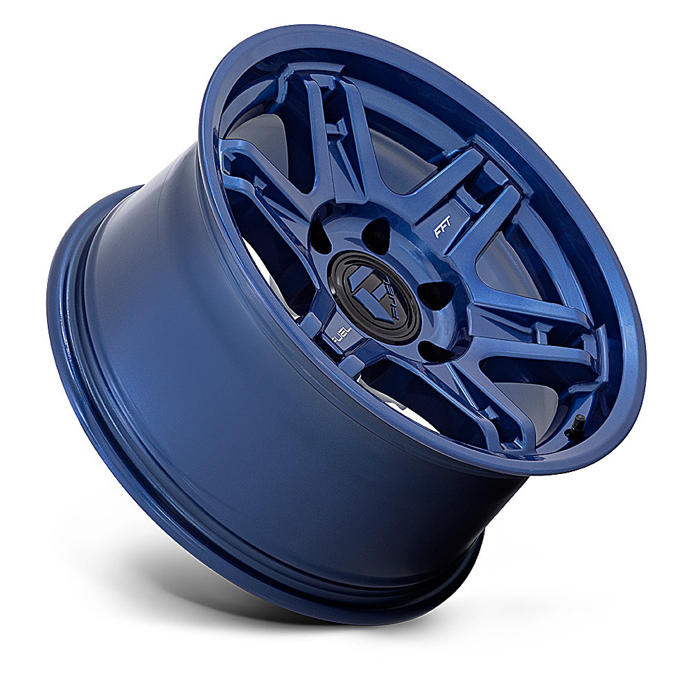 in Dark Blue 18x8.5 with 4.16in Backspace for 21-23 Ford Bronco | Quadratec
