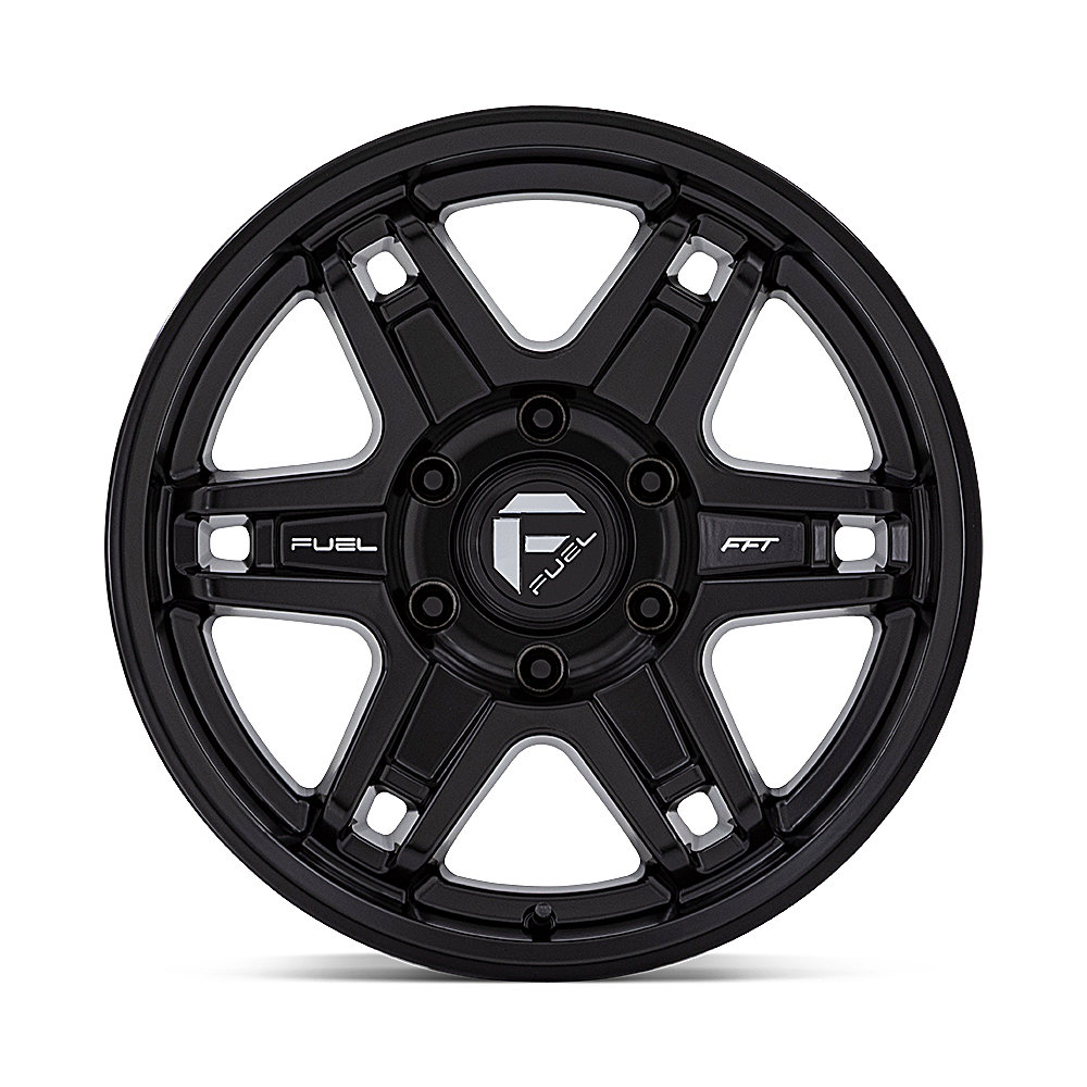 in Matte Black 18x8.5 with 4.16in Backspace for 21-23 Ford Bronco ...