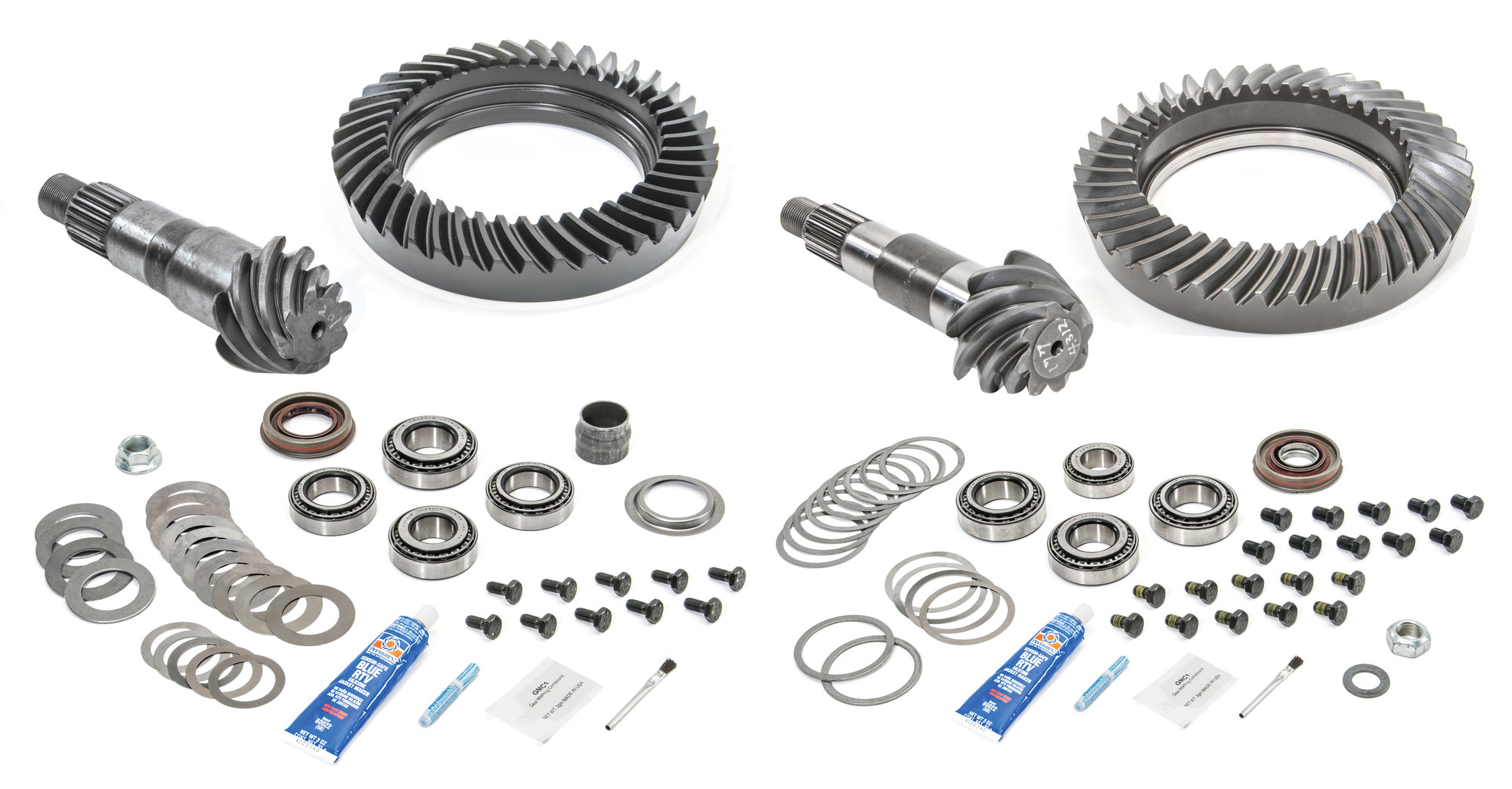 G2 Axle & Gear Front and Rear Ring and Pinion with Master Install Kits ...