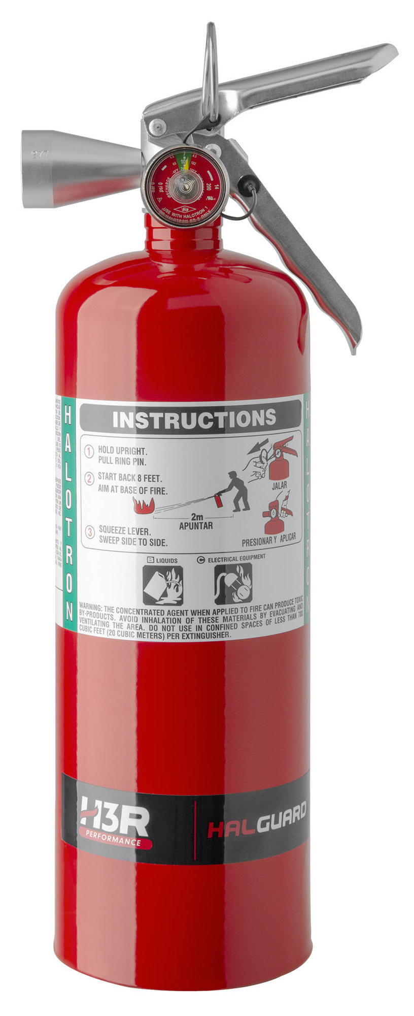 H3R Performance HalGuard 5lb. Premium Fire Extinguisher | Quadratec