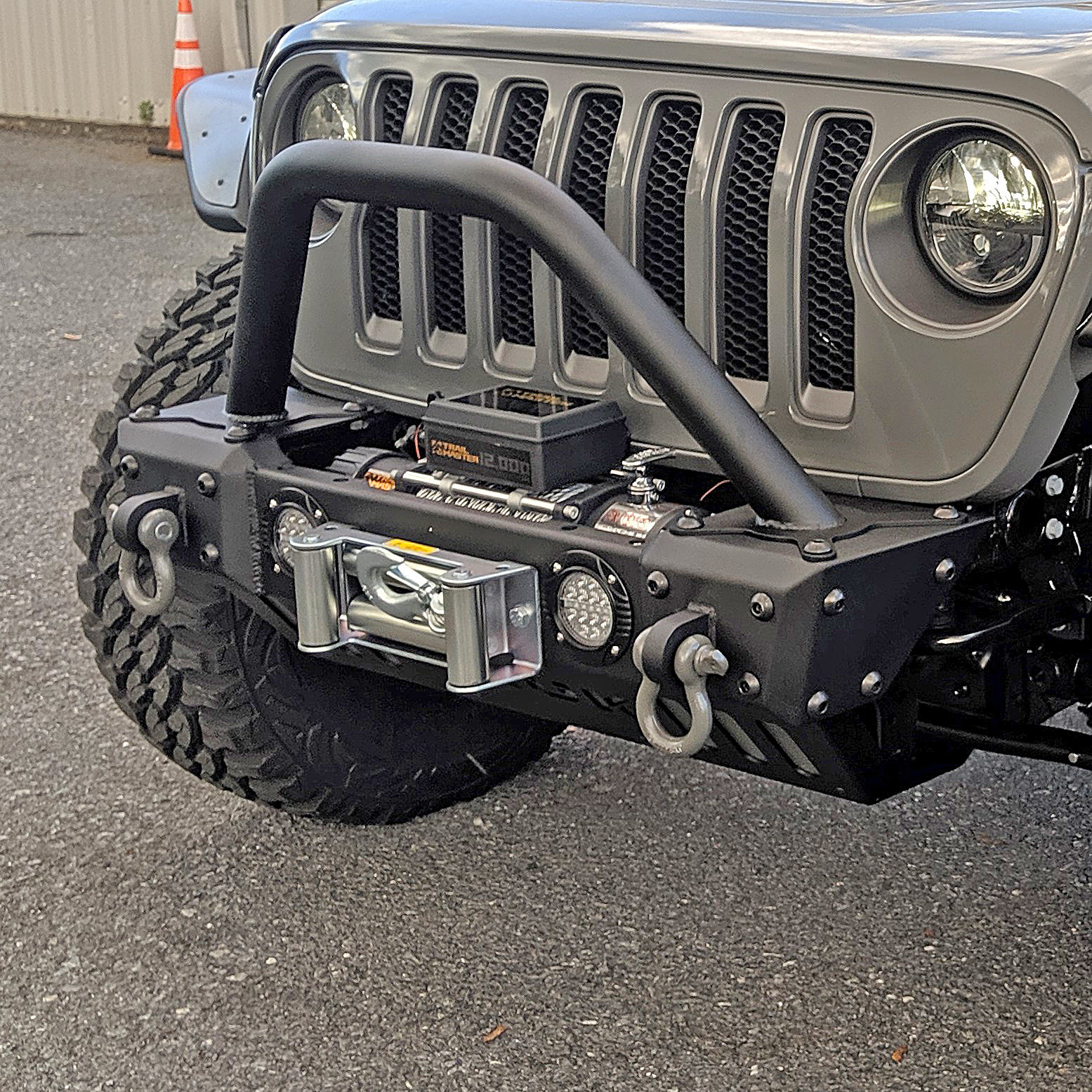 Hauk Offroad Predatör Series Front Bumper for 07-22 Jeep Wrangler JK ...