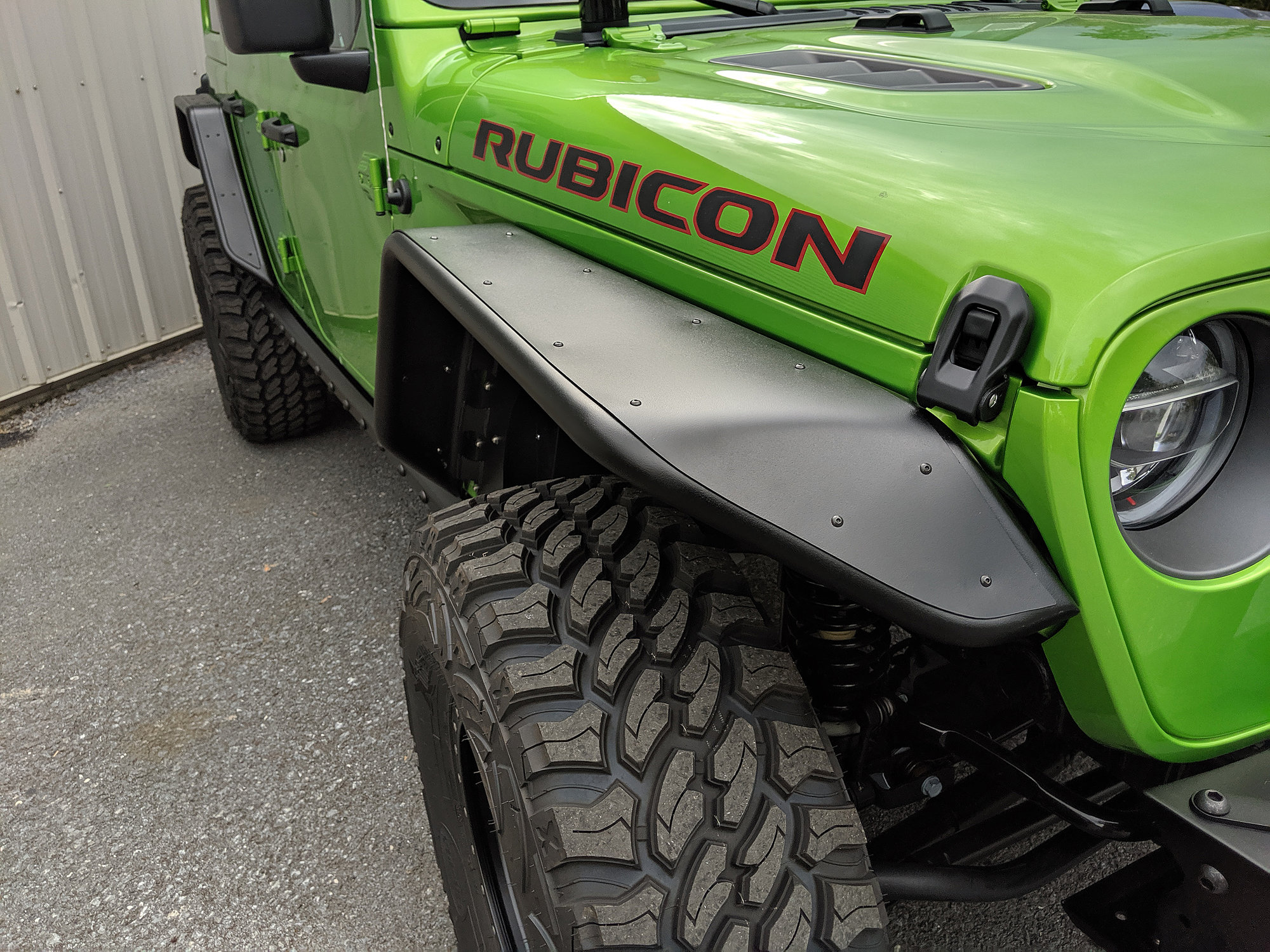 Hauk Offroad Tube Fender Set for 18-22 Jeep Wrangler JL Front & Rear ...