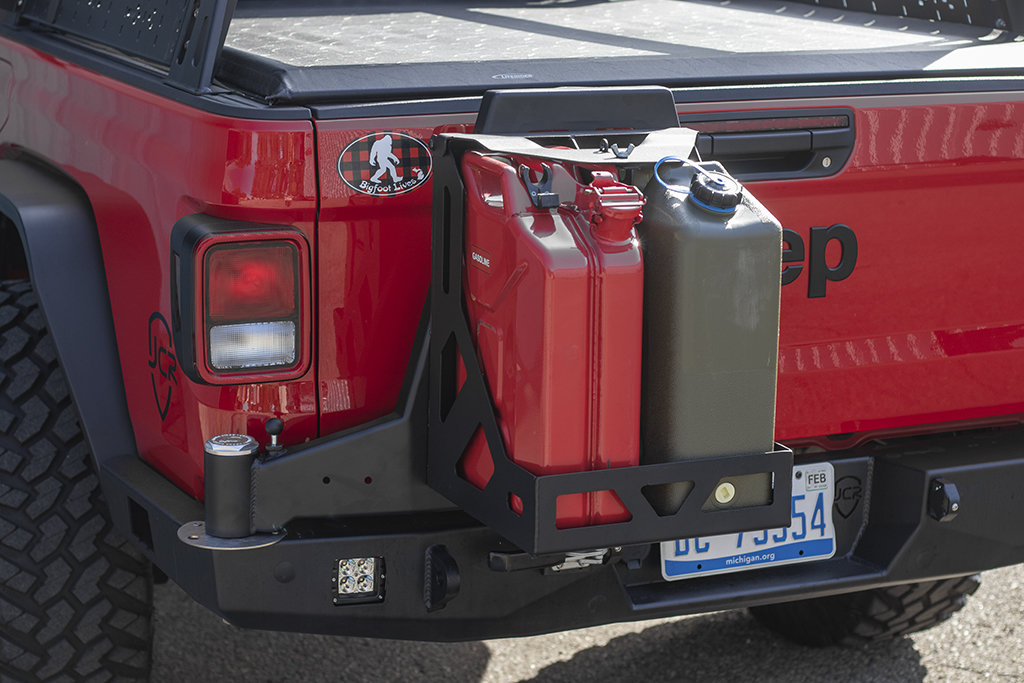 JCR Offroad JTRV-PC Vanguard Rear Bumper in Black for 20-21 Jeep ... JCR Offroad JTRV-PC Vanguard Rear Bumper in Black for 20-21 Jeep ...