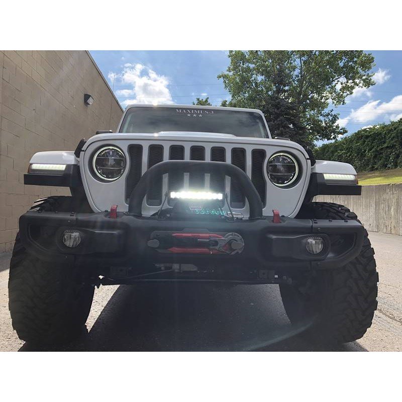 Maximus-3 JL1004HC Classic Hoop Black Steel for 18-19 Jeep Wrangler JL ...