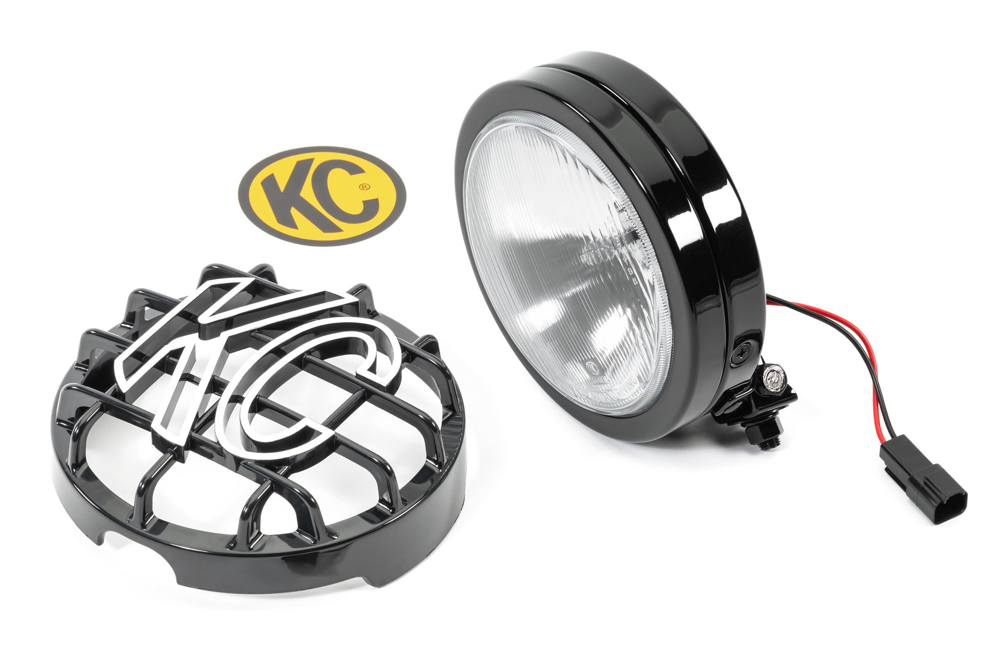 KC HiLiTES SlimLite 100W Super White Driving Single | Quadratec