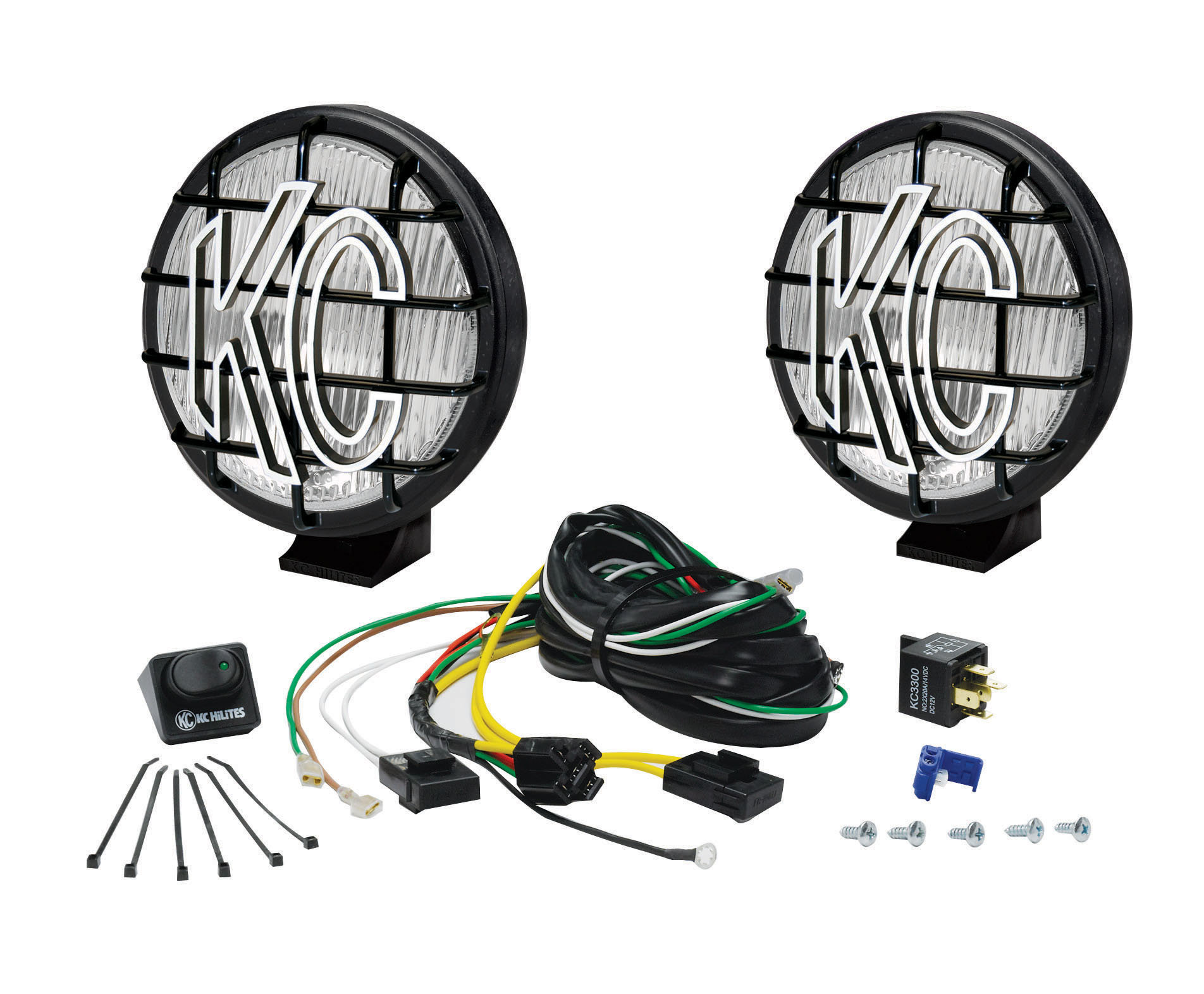 KC HiLiTES 152 6" Apollo Pro Series 100 Watt Fog Light System | Quadratec