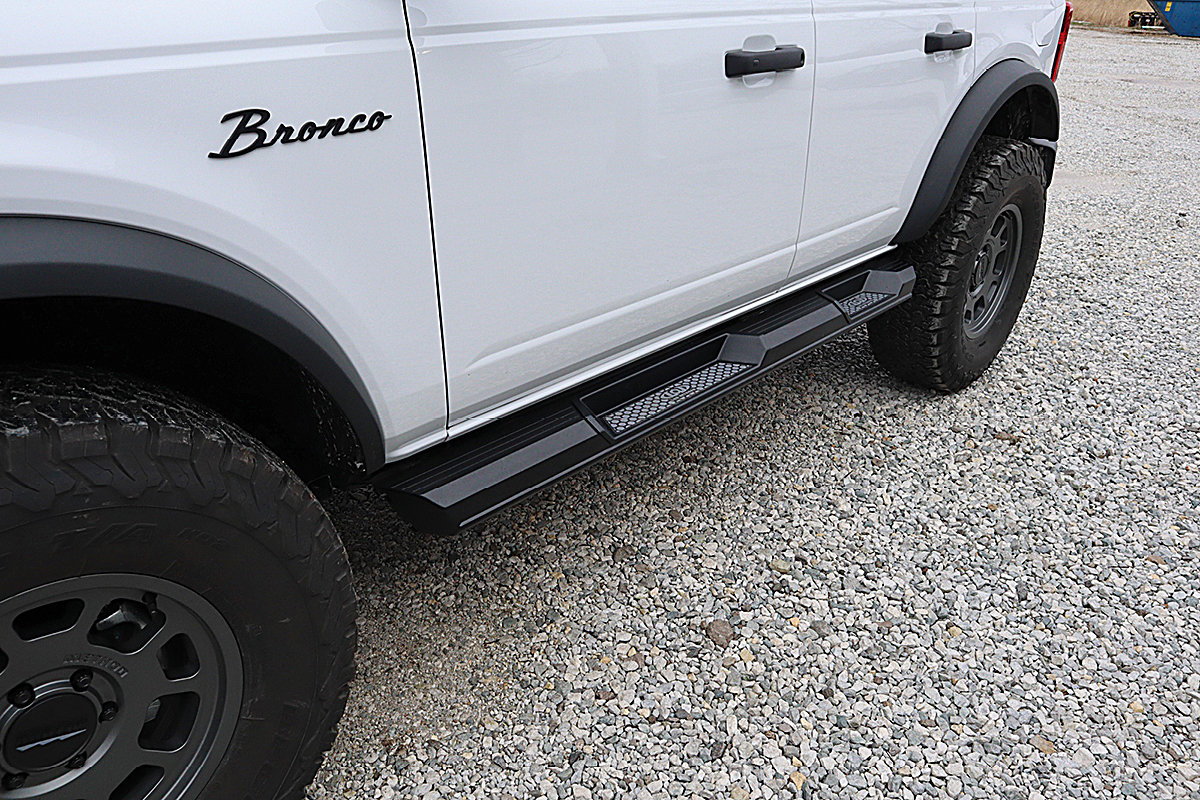 LoD Offroad BRS2161 Armor Lite Rocksliders for 21-26 Ford Bronco 4-Door