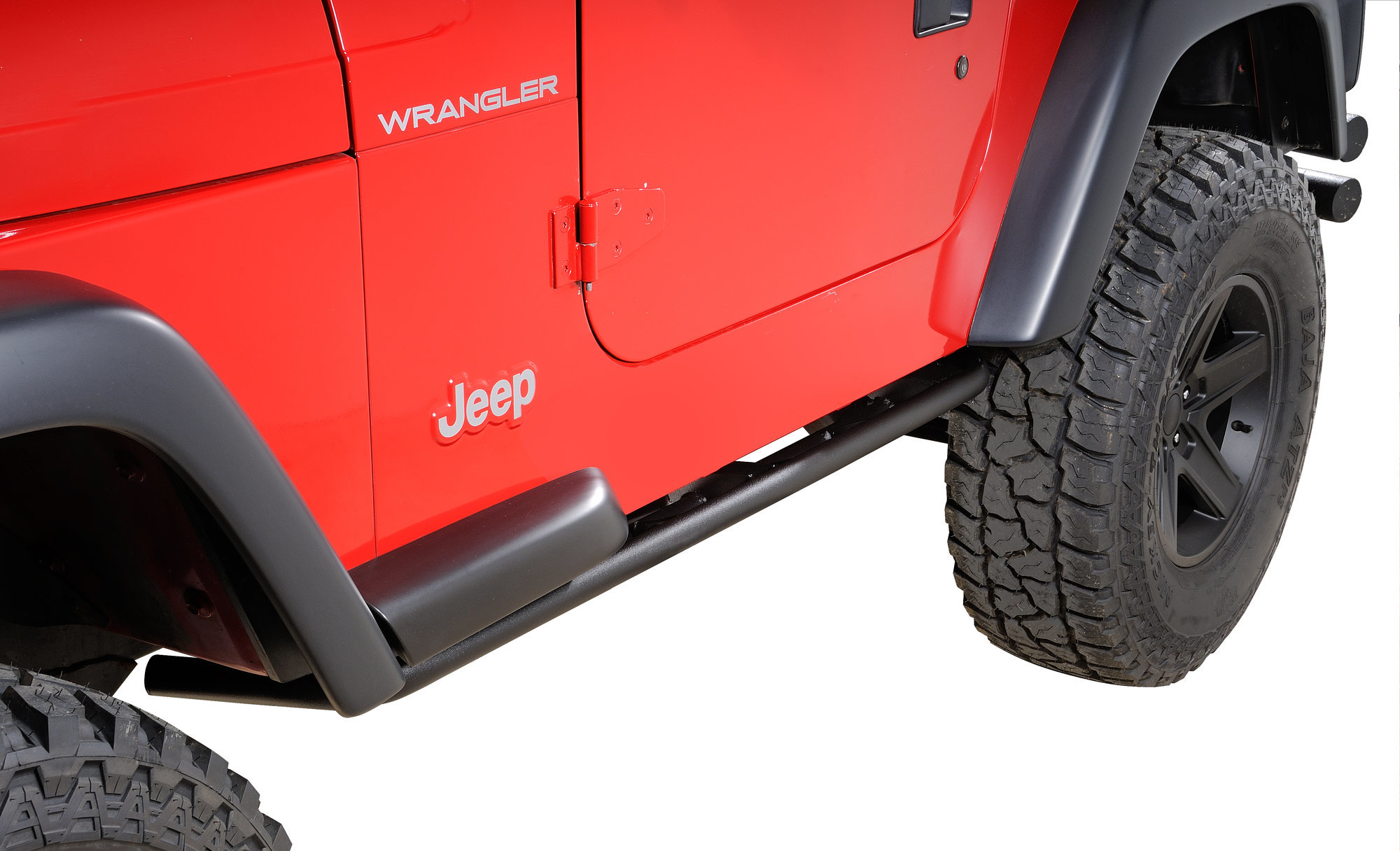N-FAB Rock-Rails for 97-06 Jeep Wrangler TJ | Quadratec