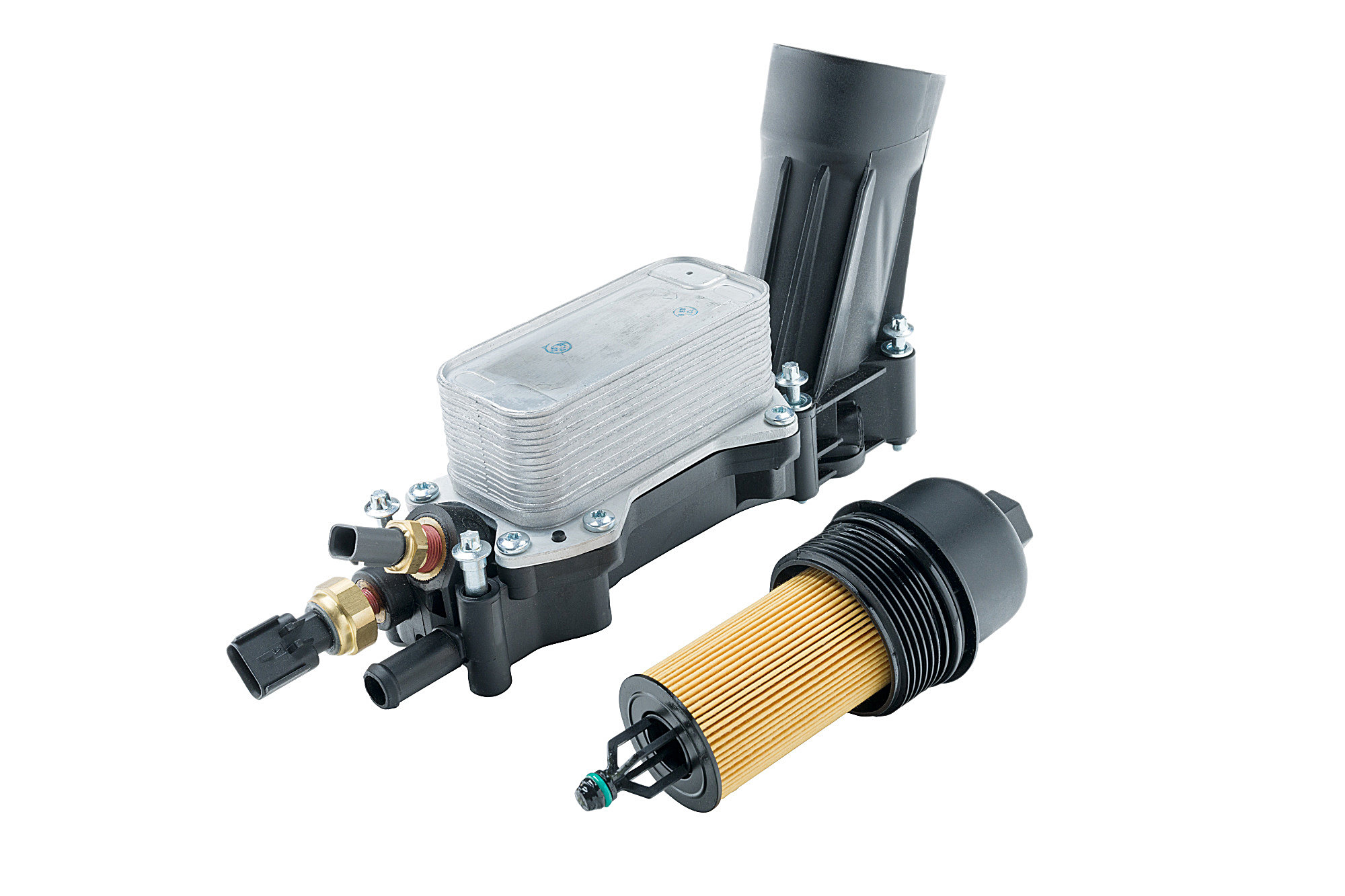 OMIX 17436.53 Oil Filter Housing for 14-16 Jeep Grand Cherokee & Wrangler JK | Quadratec