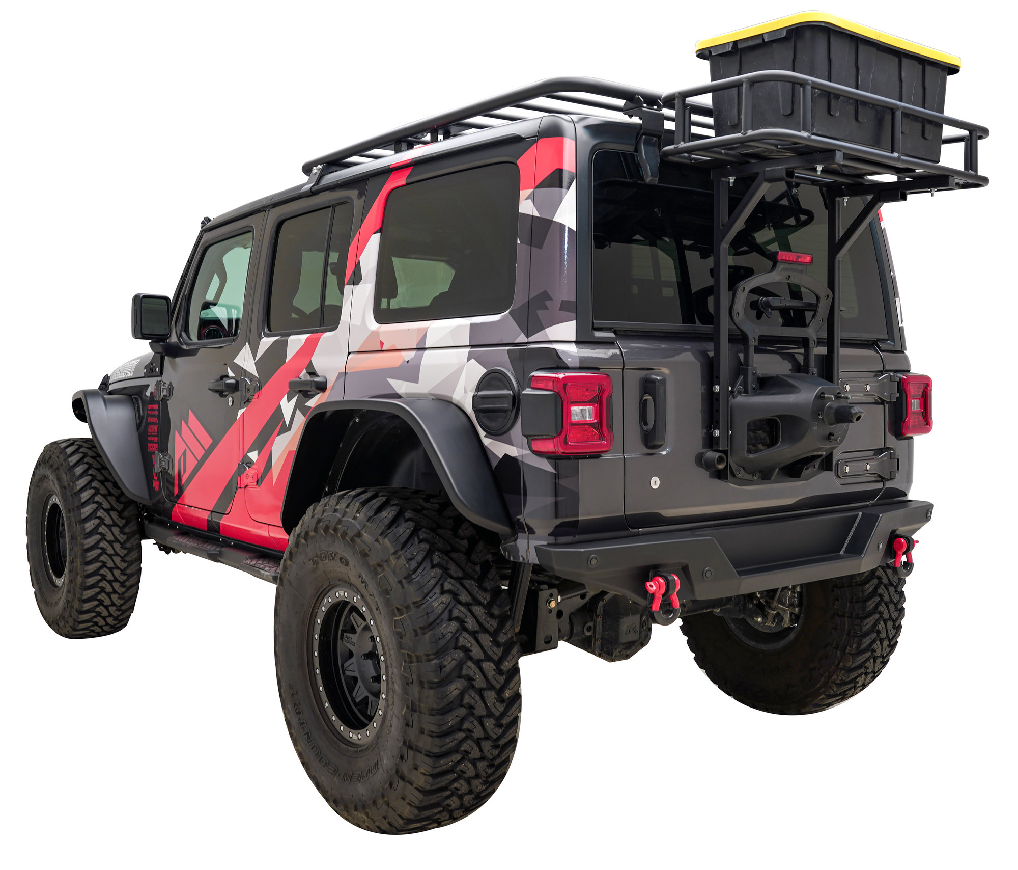 Paramount Automotive 81-20111 Cargo Carrier Basket for 18-22 Jeep ...