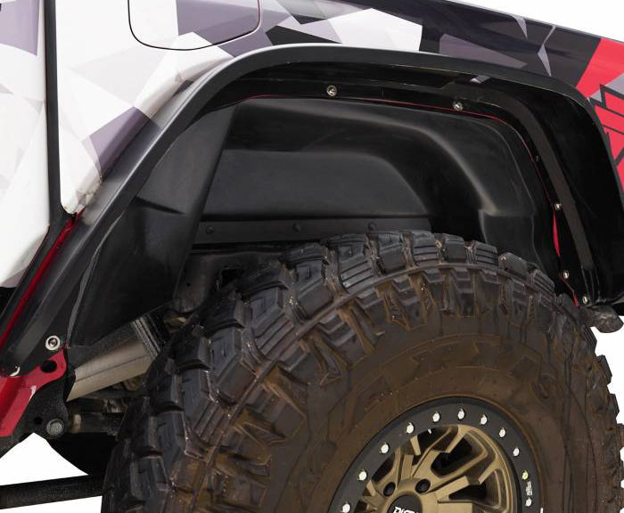 Paramount Automotive 81-31200 Rear Inner Fender Liners for 20-22 Jeep ...