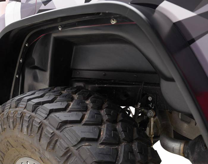 Paramount Automotive 81-31200 Rear Inner Fender Liners for 20-22 Jeep ...