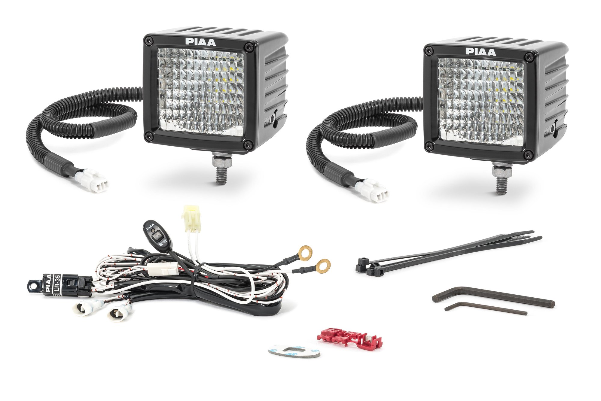 PIAA RF Series 3" LED Cube Light Kit | Quadratec