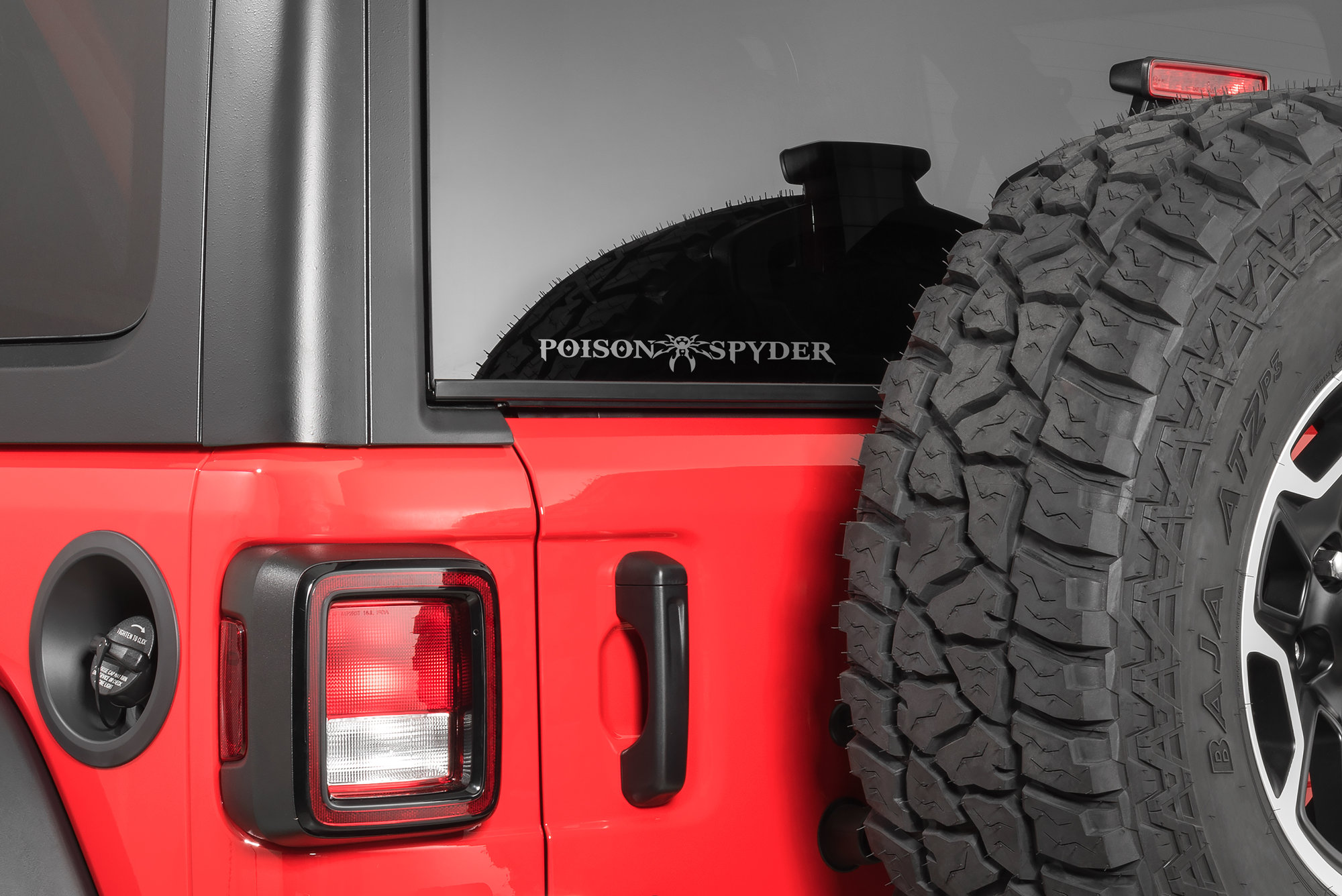 Poison Spyder Custom Logo 12" Decal | Quadratec