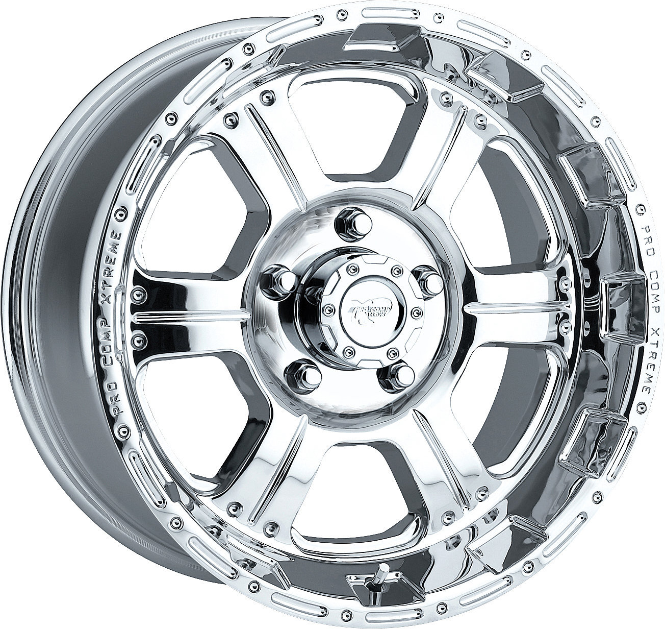Pro Comp 1089-6865 Series 89 Wheel in Polished for 84-06 Jeep Wrangler ...