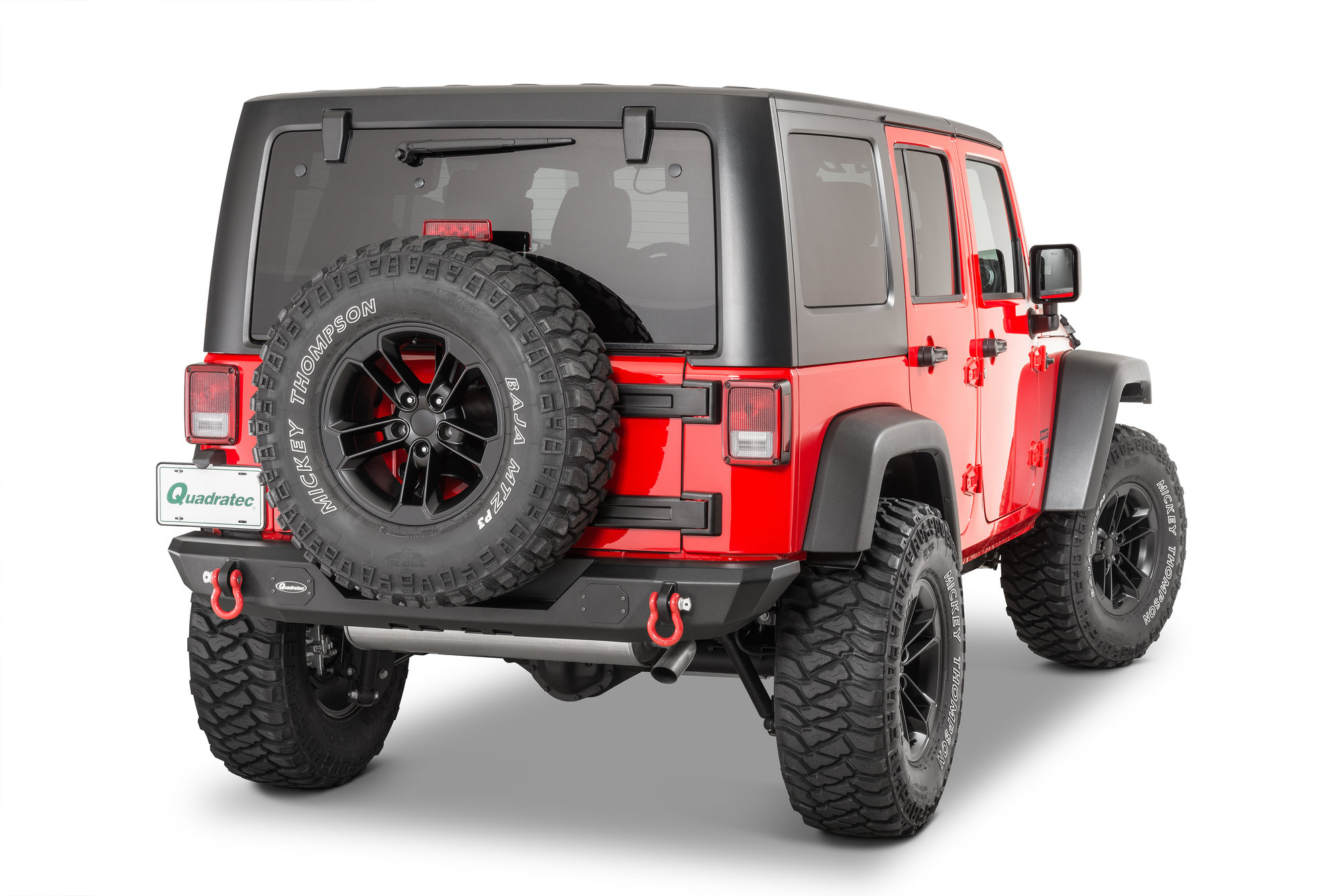 Quadratec Mid Width Rear Bumper for 07-18 Jeep Wrangler JK | Quadratec