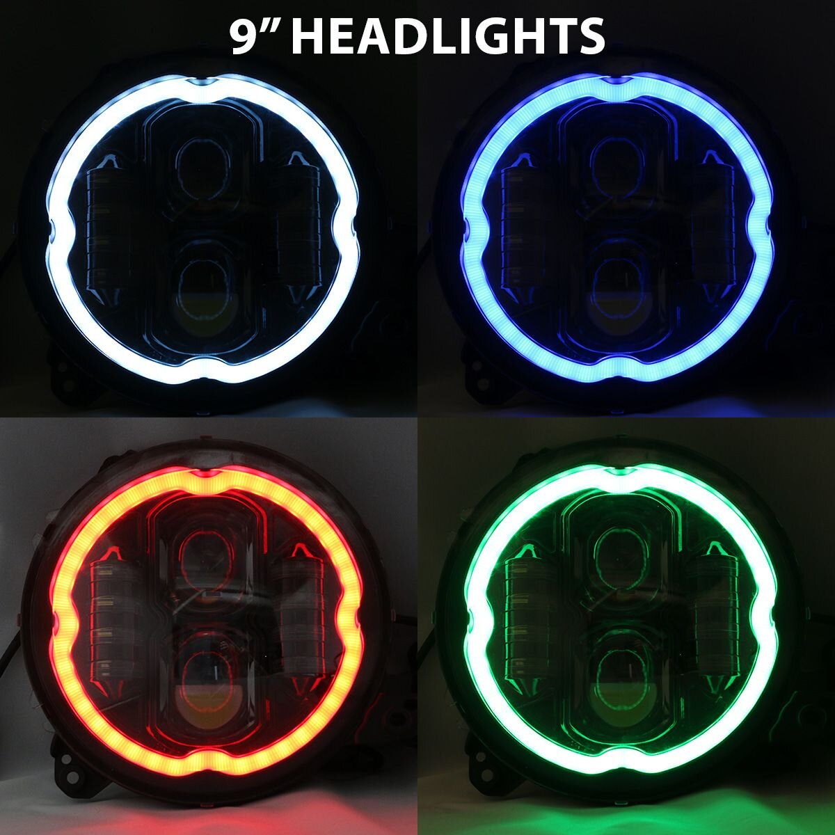 headlight color chart led
