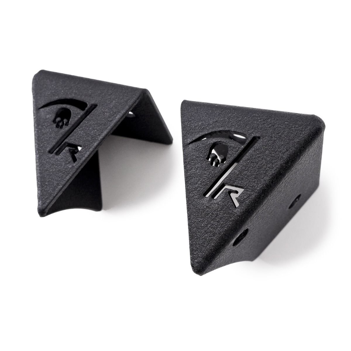 Reaper Off-Road JKLPM-SET-B Front Windshield Pod Mounts in Black ...