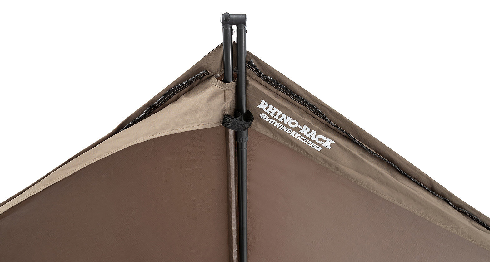 Rhino-Rack Batwing Compact Awning for use with compatible Rhino Rack ...