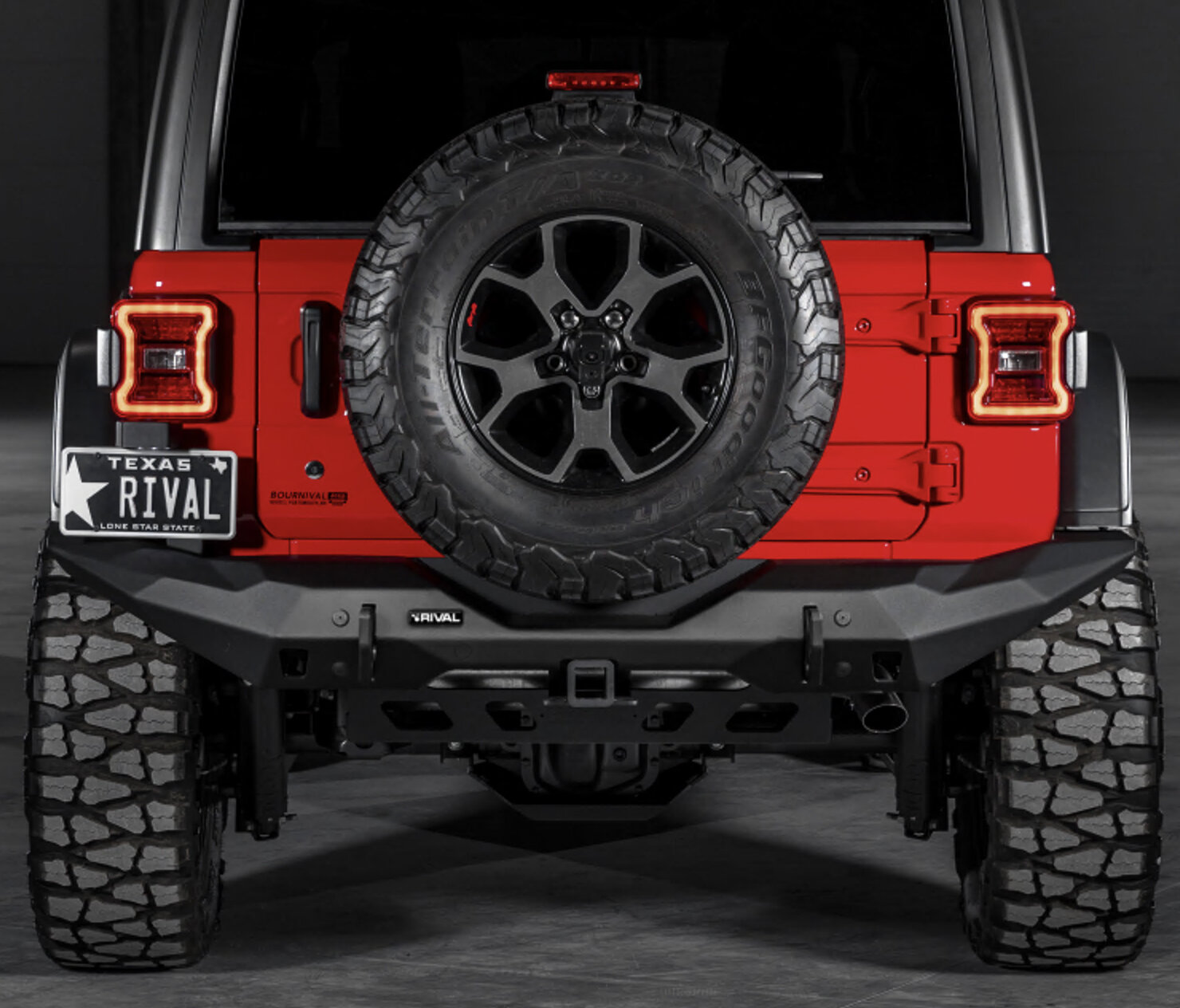 Rival 4x4 Aluminum Rear Bumper for 18-24 Jeep Wrangler JL | Quadratec