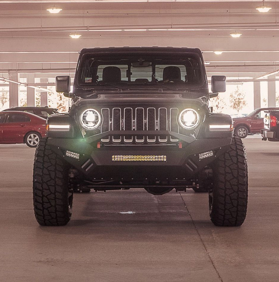 Road Armor 5183XFPRB Spartan Pre-Runner Guard for 18-20 Jeep Wrangler ...