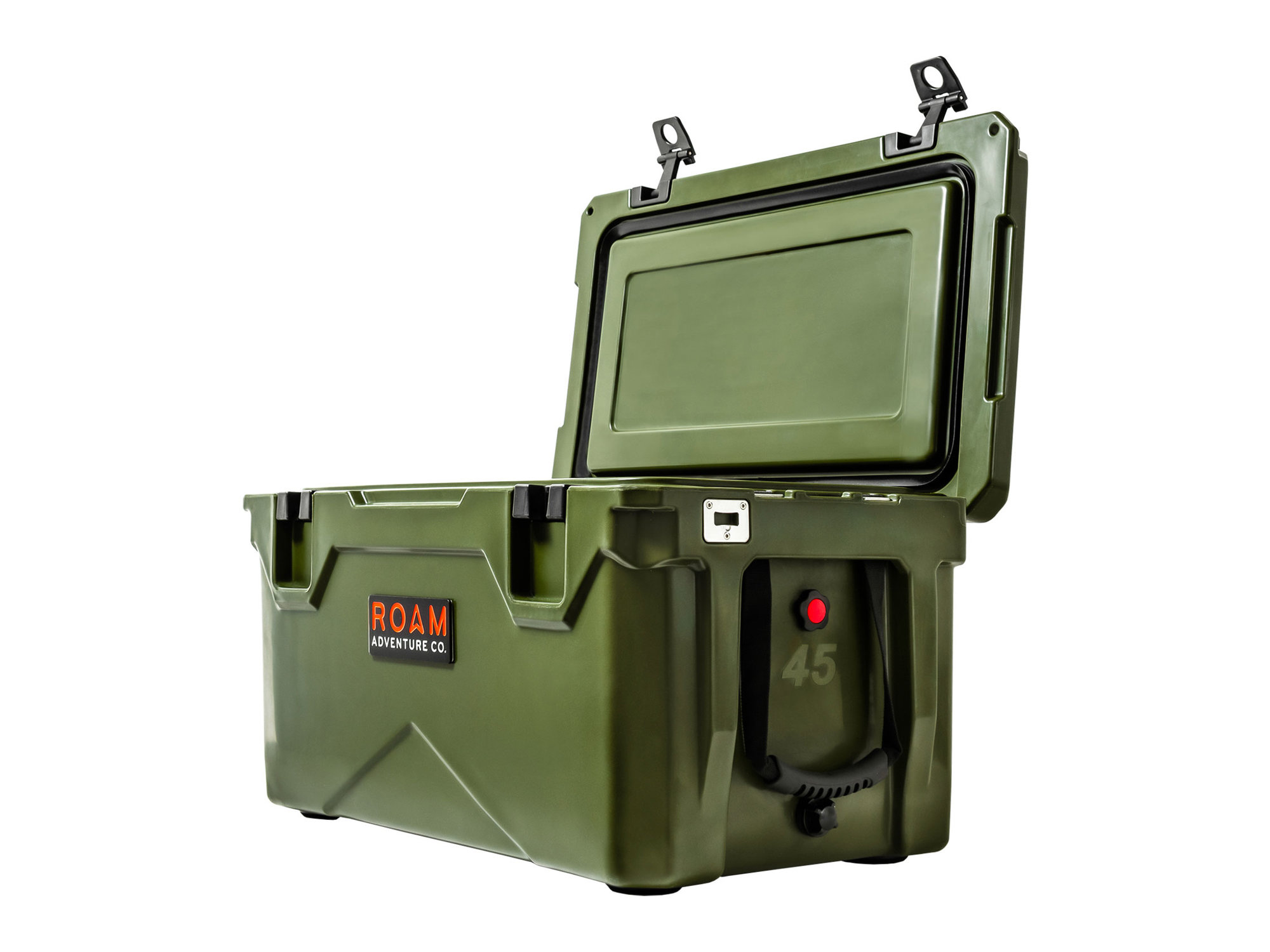 45 QT Rugged Cooler in OD Green