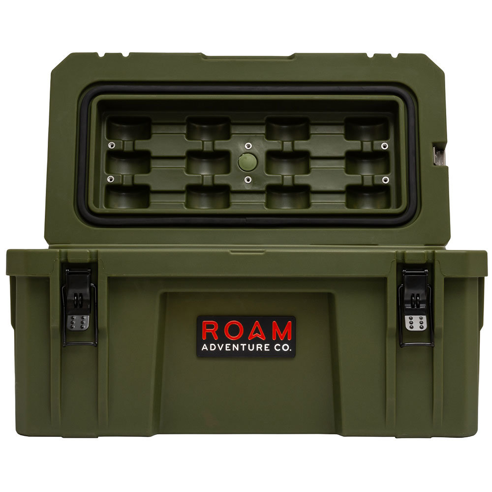 Roam Adventure Co. 52L Rugged Case in OD Green | Quadratec
