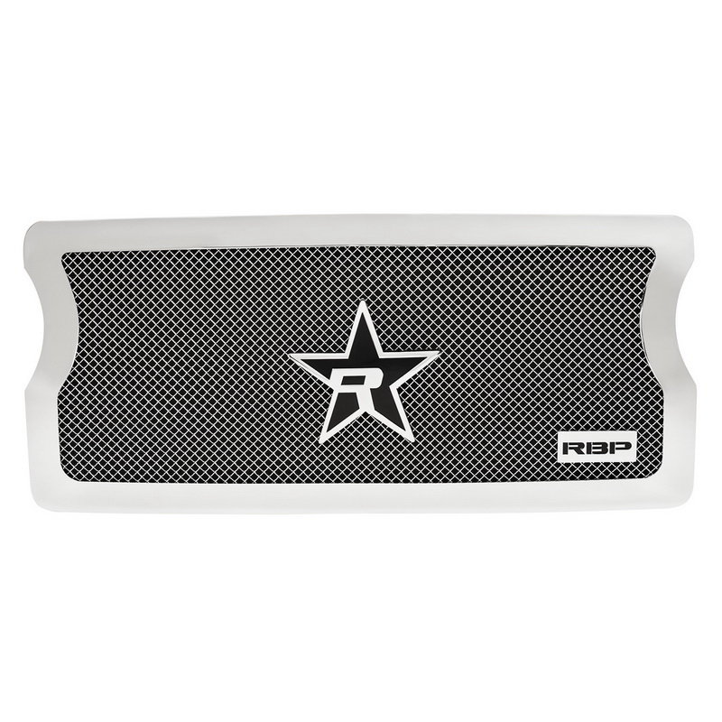 Rolling Big Power RL Series Smooth Frame Grille for 18-20 Jeep Wrangler ...