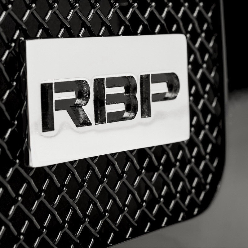 Rolling Big Power RL Series Smooth Frame Grille for 18-20 Jeep Wrangler ...