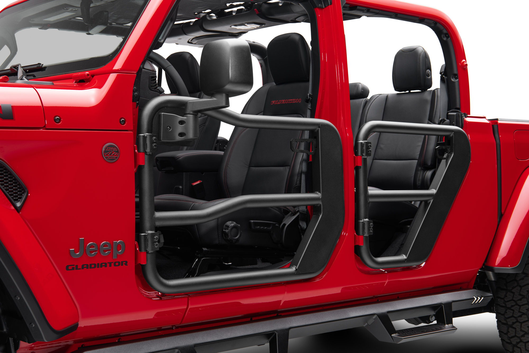 Rugged Ridge Fortis Tube Doors for 18-21 Jeep Wrangler JL & Gladiator ...
