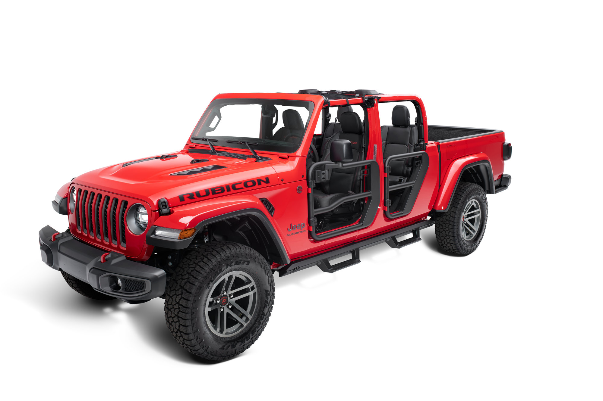 Rugged Ridge Fortis Tube Doors for 18-21 Jeep Wrangler JL & Gladiator ...