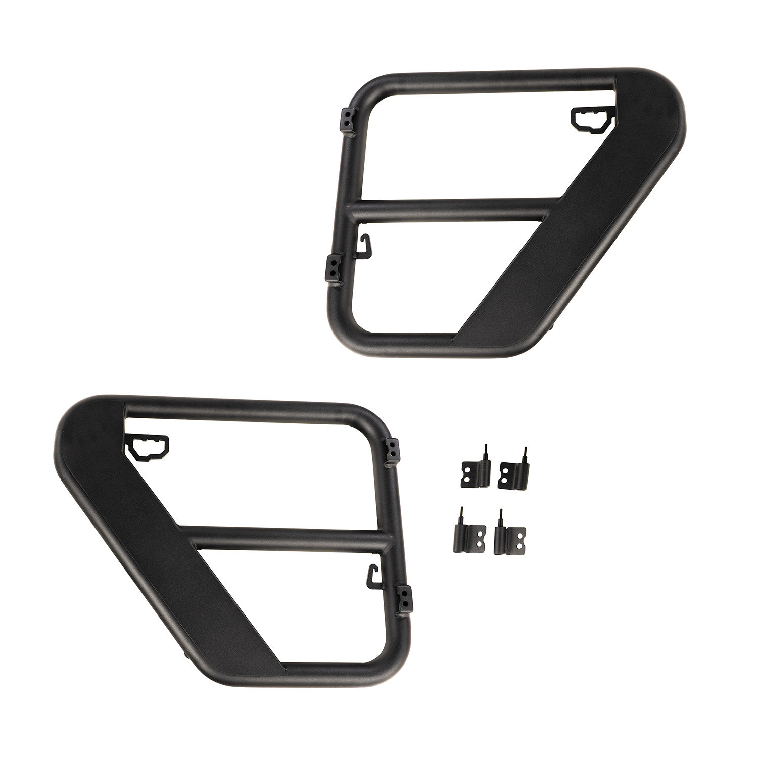 Rugged Ridge Fortis Tube Doors for 07-18 Jeep Wrangler JK Front & Rear ...