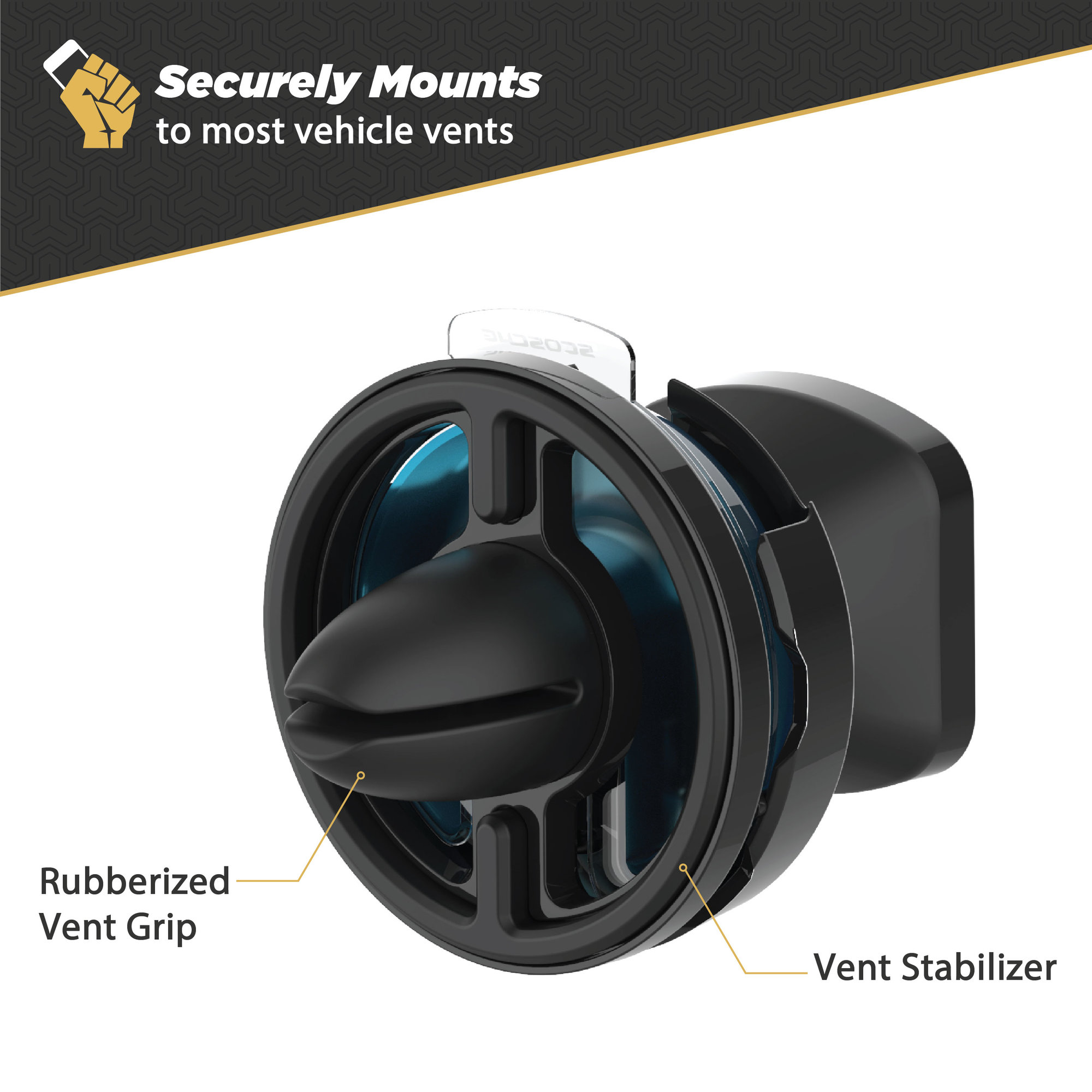 Scosche MMVFR MagicMount™ Fresche Magnetic Smartphone/GPS Vent Mount ...