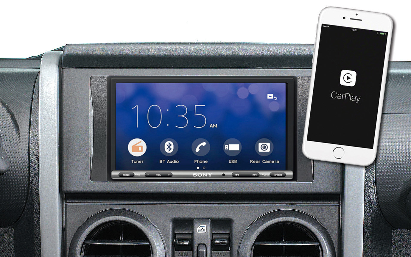 Sony XAV-AX150 Media Receiver for 07-18 Jeep Wrangler JK | Quadratec