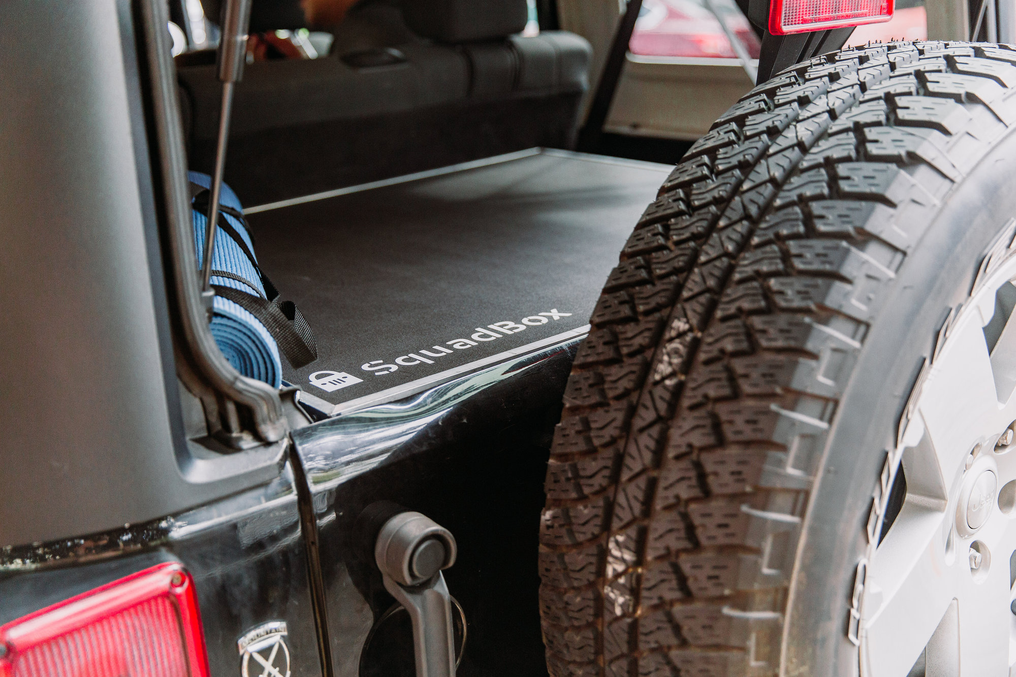 Squadbox Rear Cargo Storage System for 07-10 Jeep Wrangler Unlimited JK ...