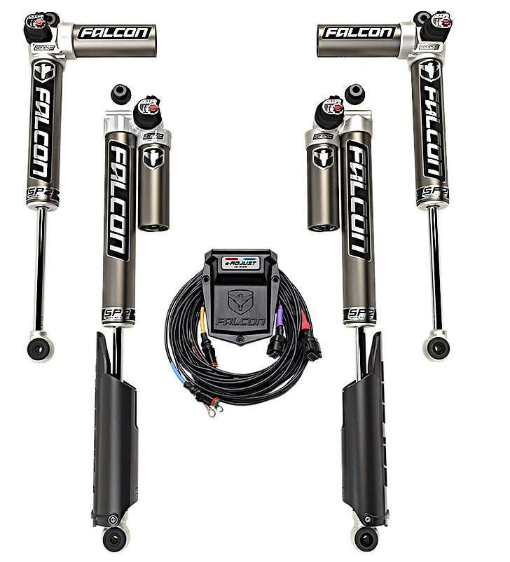 Teraflex Falcon SP2 3.5 e-Adjust Piggyback Shocks for 18-22 Jeep ...
