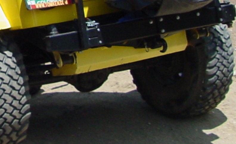 Tomken Machine TMS-1342-G Gas Tank Skid Plate for 87-95 Jeep Wrangler ...