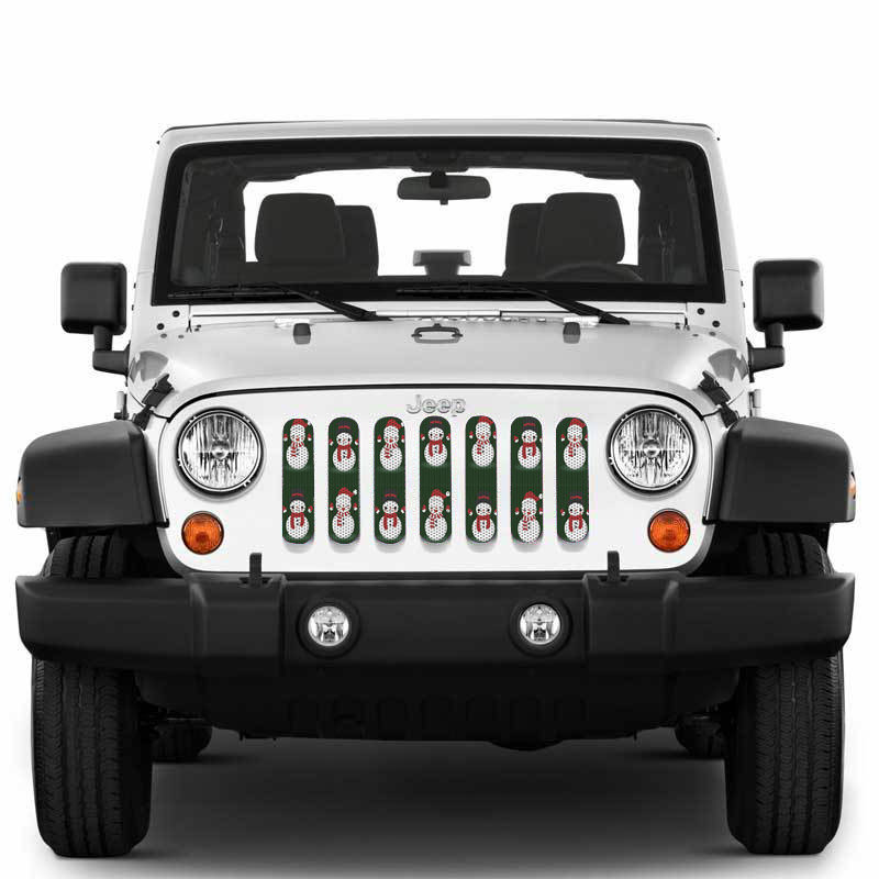 Under The Sun Inserts Holiday Series Grille Insert for 18-23 Jeep ...