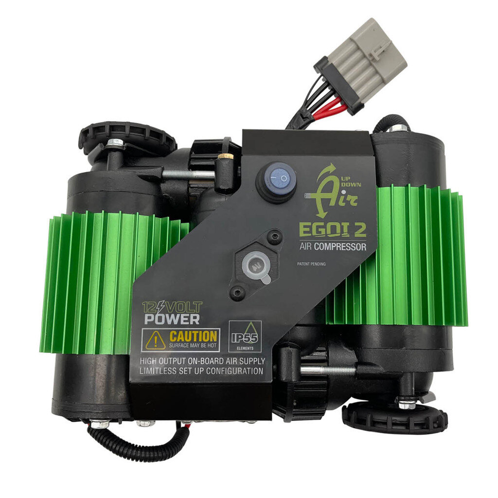 Up Down Air 12099918 EGOI Permanent On Board Dual Motor Air Compressor ...