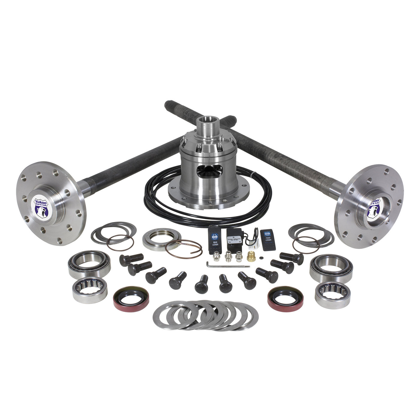 Yukon Gear & Axle Ultimate Dana 35 Axle & Zip Air Locker kit for 90-06 ...