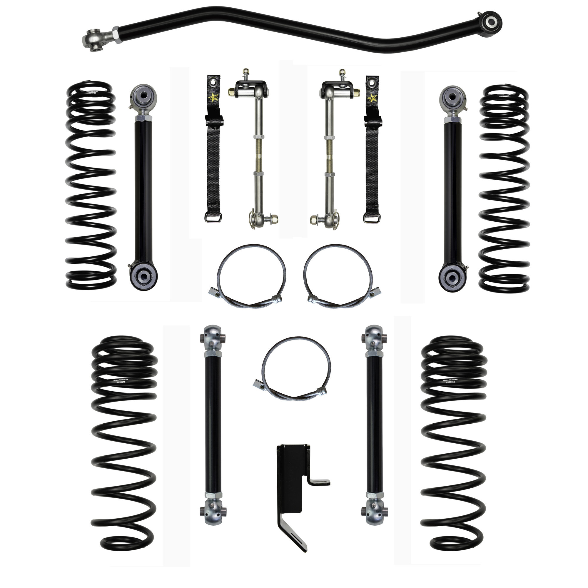 Rock Krawler 2.0 Max Travel System for 04-06 Jeep Wrangler Unlimited TJ ...